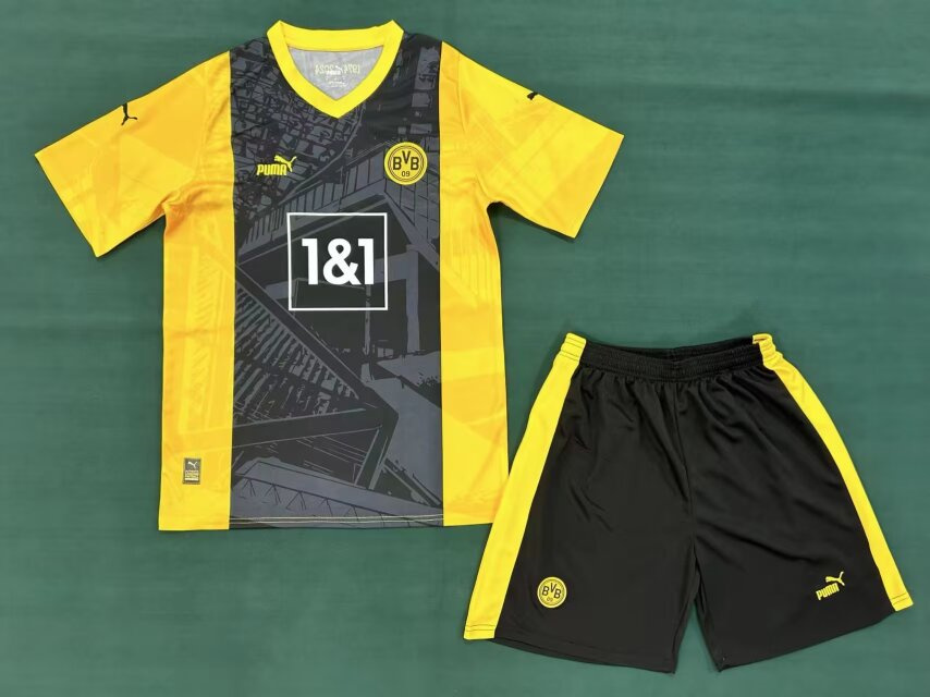 2024-2025 Special Version Borussia Dortmund Black&Yellow Soccer Uniform ...